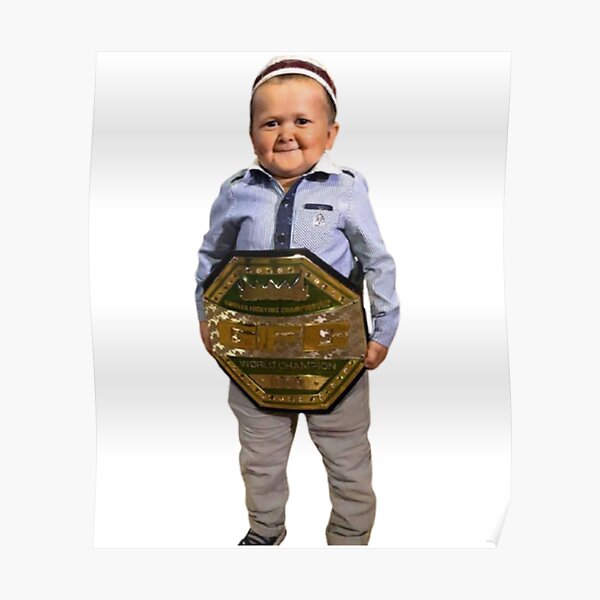 "Hasbulla " Poster by Branchesand3 | Redbubble