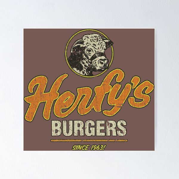 "Herfy's Burgers 1963 " Poster for Sale by AstroZombie6669 | Redbubble