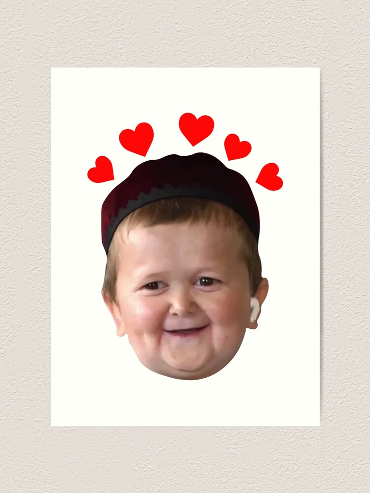 Lámina artística «Hasbulla Hasbulla Magomedov Meme» de Branchesand3 ...