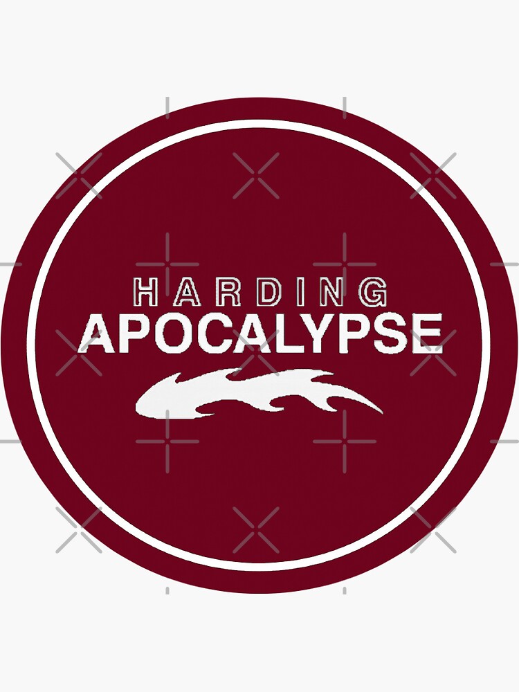 "Apocalypse Logo" Sticker for Sale by sbalentine | Redbubble