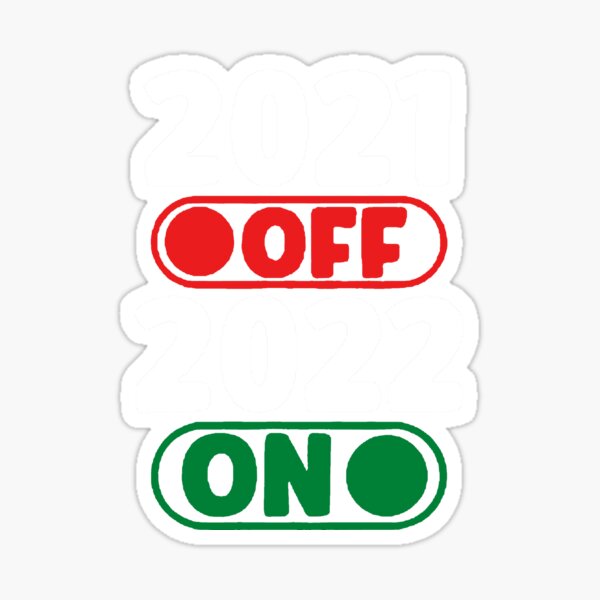 "happy new year 2022" Sticker for Sale by Tawfiktyson | Redbubble