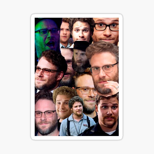 "More Then Awesome Seth Rogen Gifts Music Fans" Sticker for Sale by ...