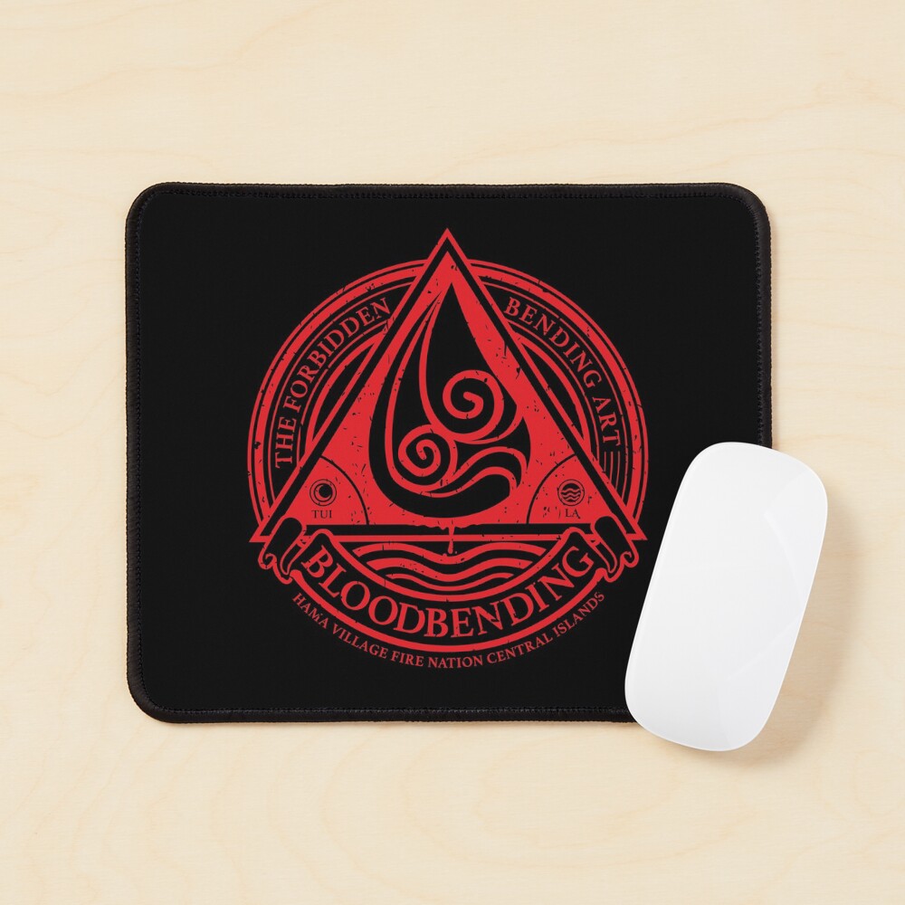 "ATLA Bloodbending, Avatar The Last Airbender-Inspired Design" Sticker ...