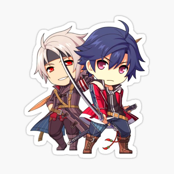 "trails of cold steel hero" Sticker by abangkejepit | Redbubble