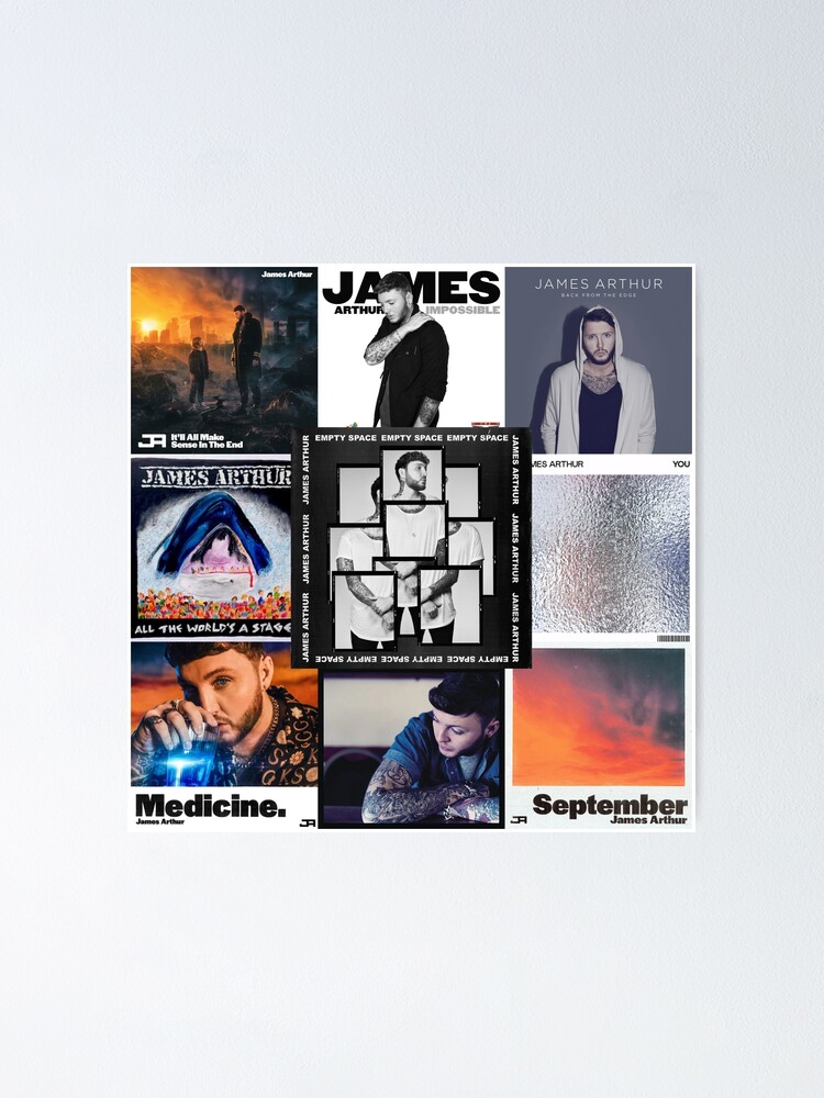 "James Greatest Albums" Poster for Sale by AlaanaRobert | Redbubble