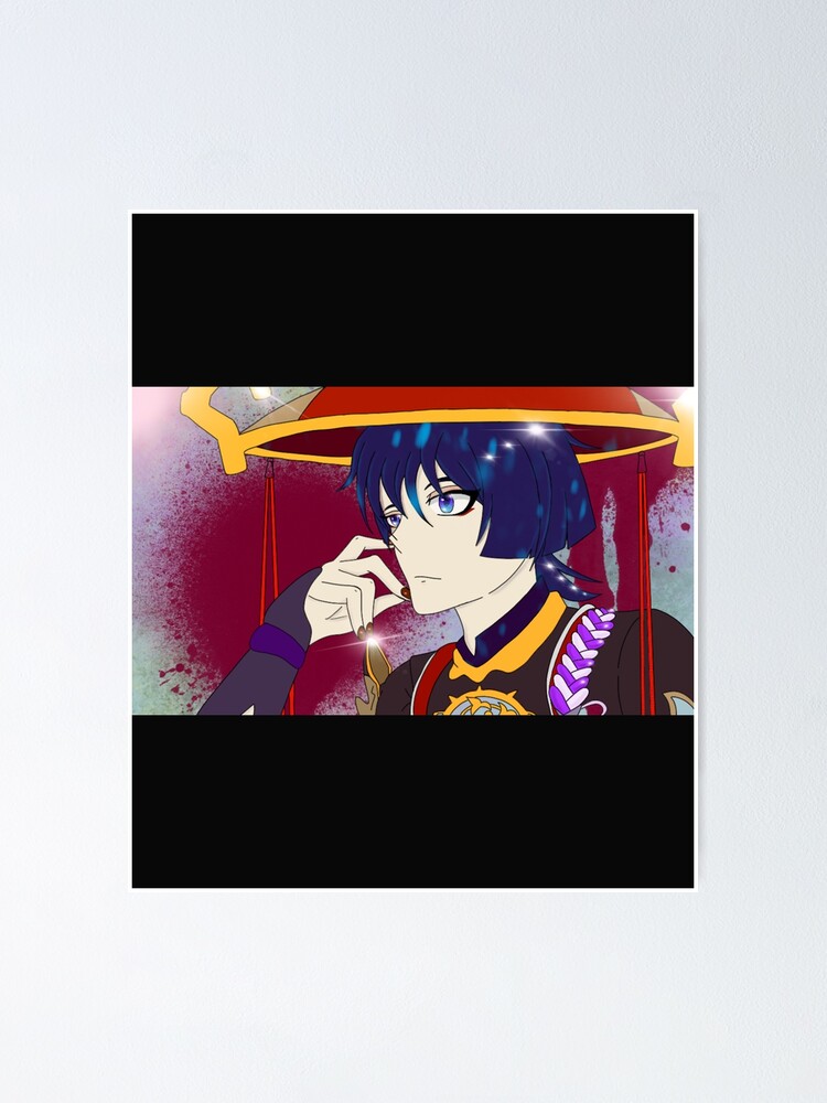 "Impact de Scaramouche Genshin " Poster for Sale by ParadigmA9 | Redbubble