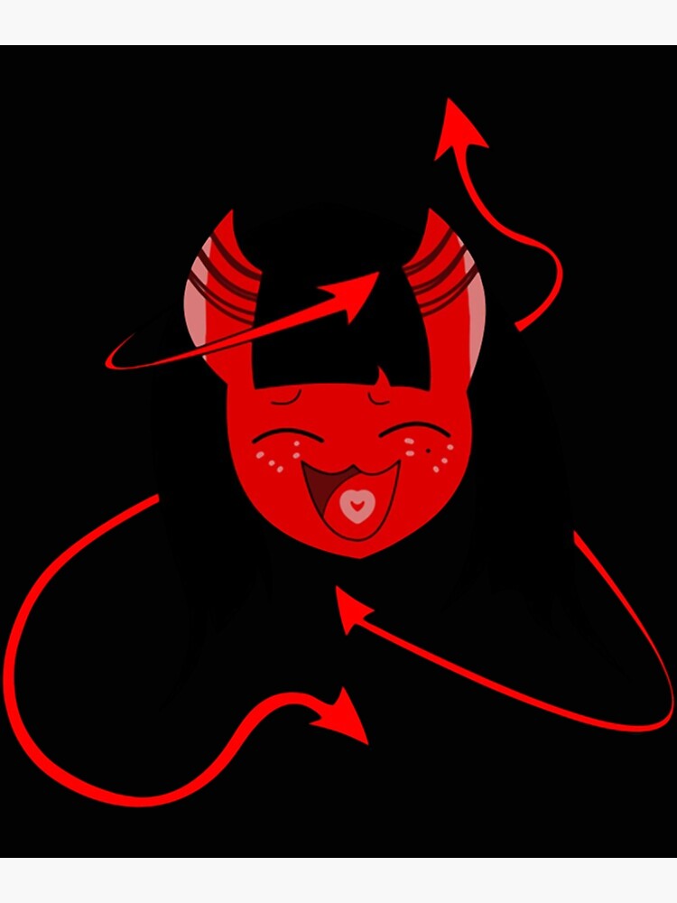 "Meru the succubus " Art Print for Sale by MazzDesigner | Redbubble