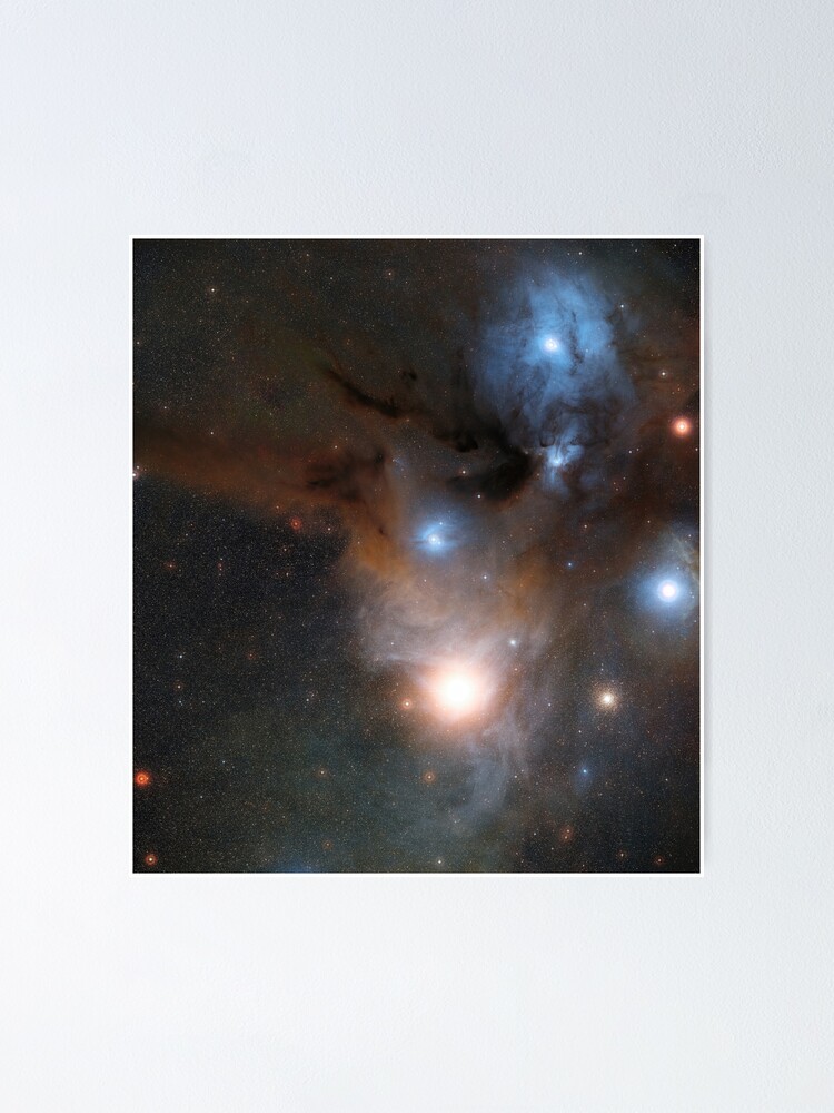 "Star-forming region Rho Ophiuchi - Wide-field view in visible light ...