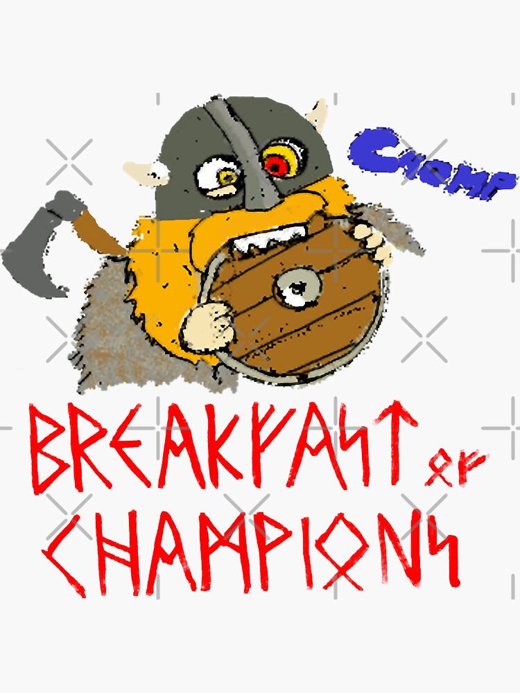 "Art cartoon character cromp poster" Sticker by SkinnerBush | Redbubble