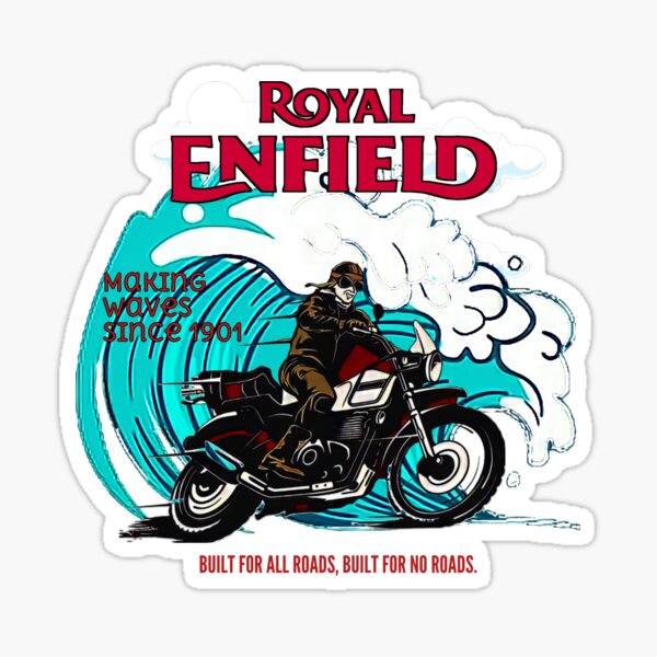 "Royal Enfield Himalayan designs" Sticker for Sale by Abhi-shree007 ...