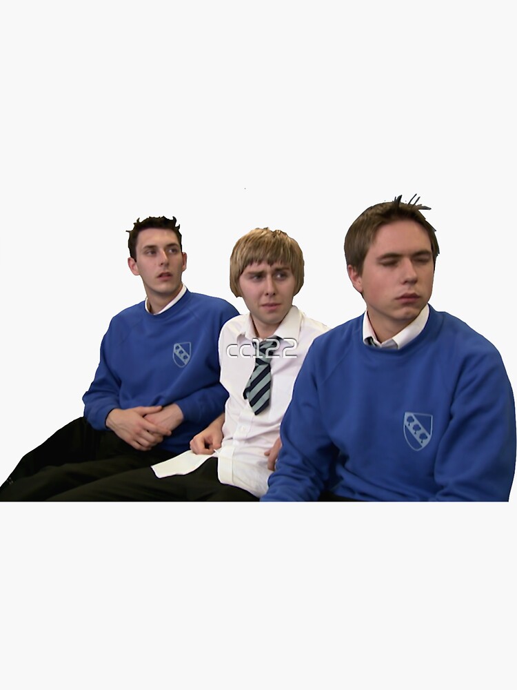 "the inbetweeners" Sticker for Sale by cc122 | Redbubble