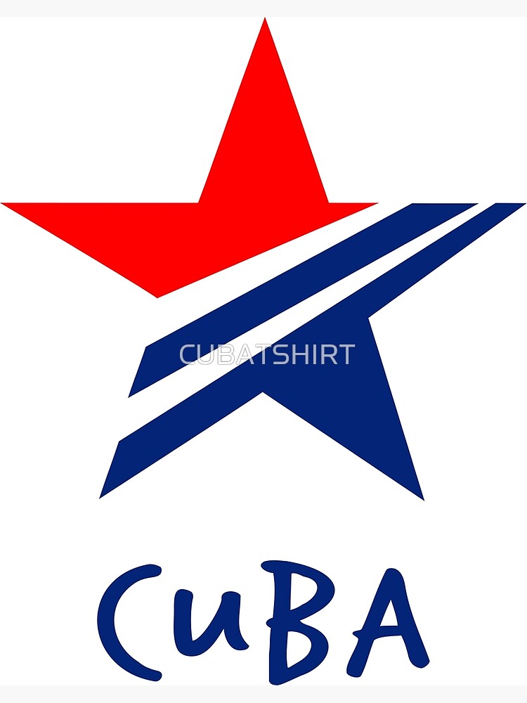 "Cuba Star" Poster for Sale by CUBATSHIRT | Redbubble