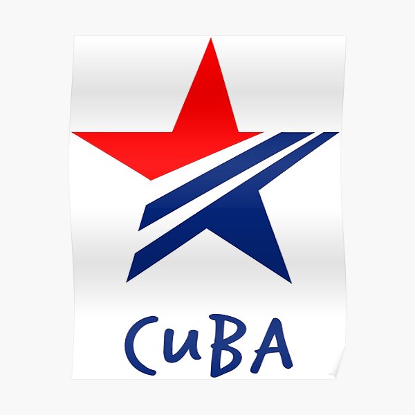 "Cuba Star" Poster for Sale by CUBATSHIRT | Redbubble
