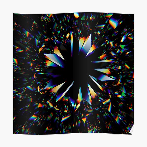 "Optical illusion prism" Poster for Sale by jsebouvi | Redbubble