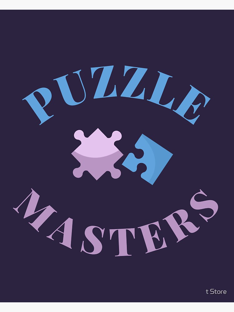 "Puzzle Masters Starter-Pack" Sticker for Sale by andrei49387 | Redbubble