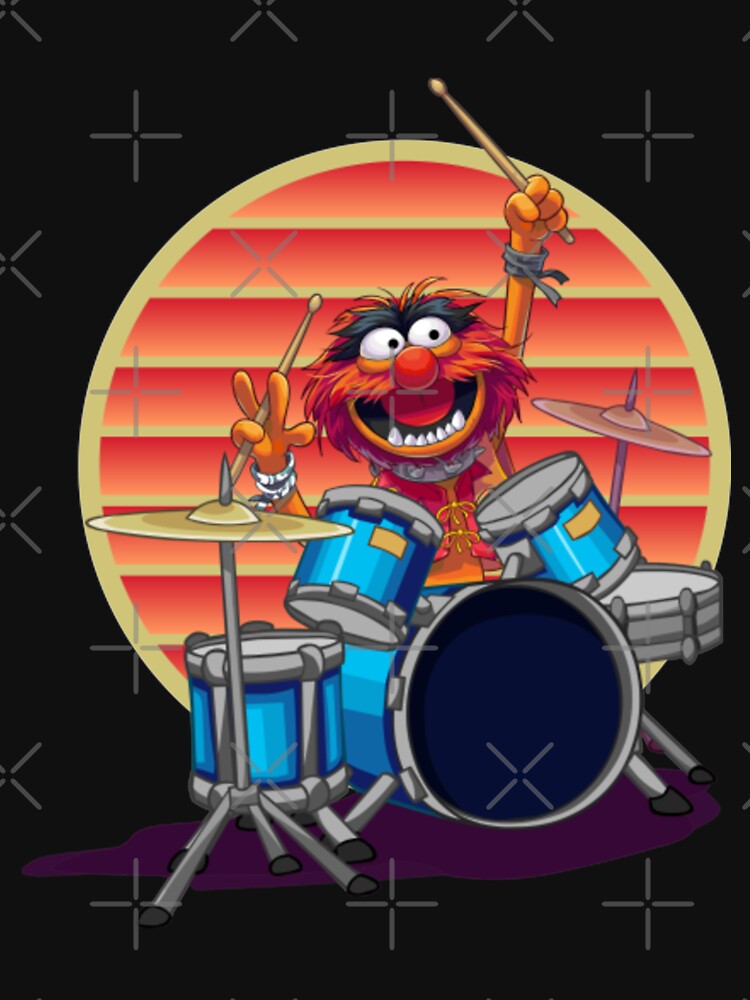 "Muppets Emotional Animal Drummer" Essential T-Shirt for Sale by ...