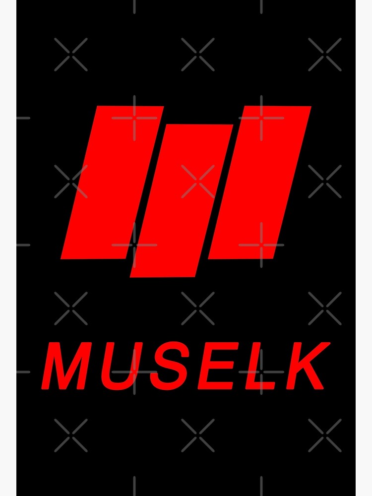 "Muselk Logo" Poster for Sale by KazeloKeno | Redbubble
