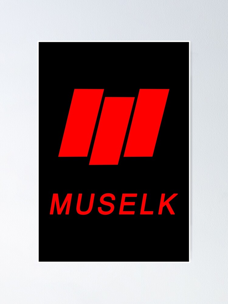 "Muselk Logo" Poster for Sale by KazeloKeno | Redbubble