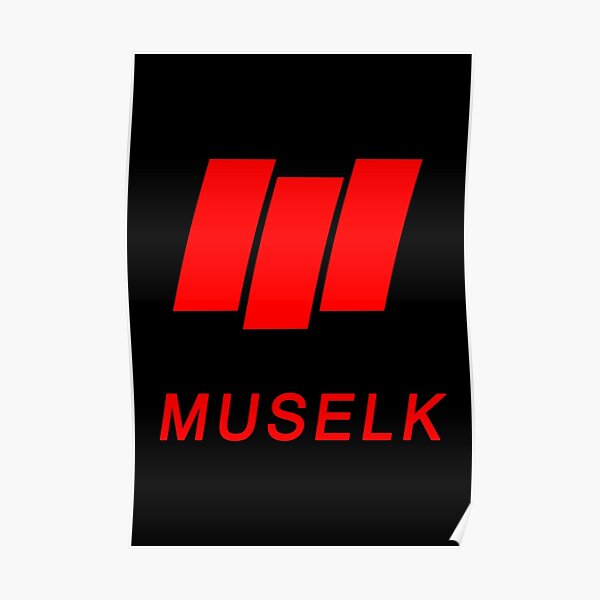 "Muselk Logo" Poster for Sale by KazeloKeno | Redbubble