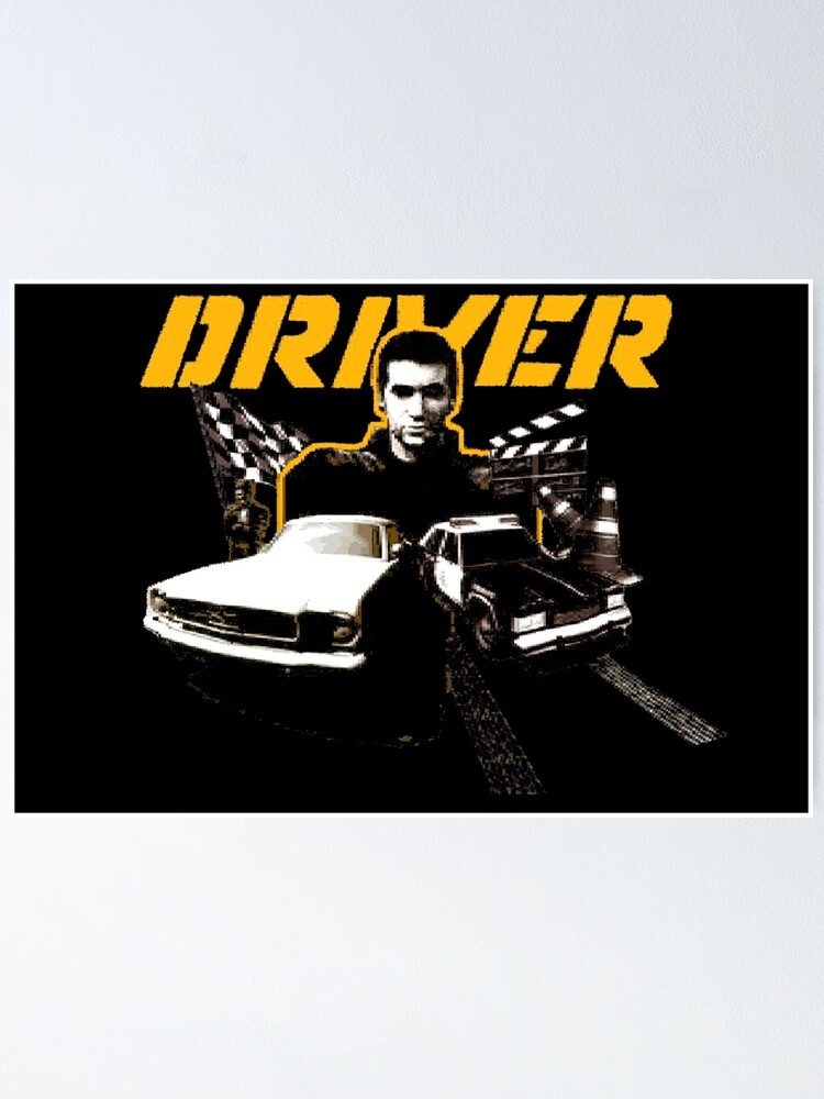 "Driver - PSX Menu enhanced" Poster by pereirashop | Redbubble