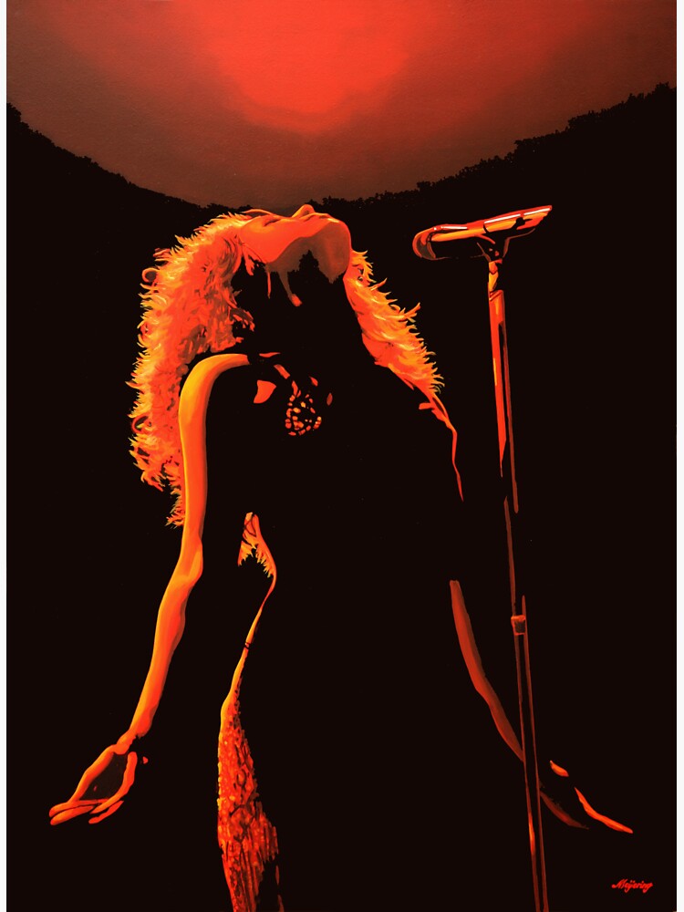 "Shakira Painting" Sticker for Sale by PaulMeijering | Redbubble