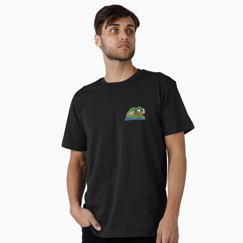 "peepoShy Emote High Quality" Sticker for Sale by SimplyNewDesign ...