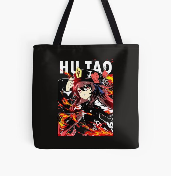 "Hu tao Genshin impact Hutao Genshin" Tote Bag for Sale by CatFunBox ...