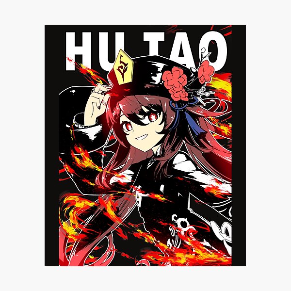 Lámina fotográfica «Hu tao Genshin impacta a Hutao Genshin» de ...