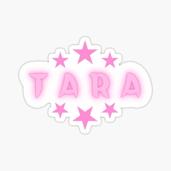 "Lovely Girl Named Tara" Sticker for Sale by PatternsUp | Redbubble