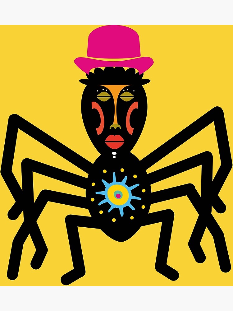 "Anansi the Spider" Poster for Sale by DEBISONGS | Redbubble