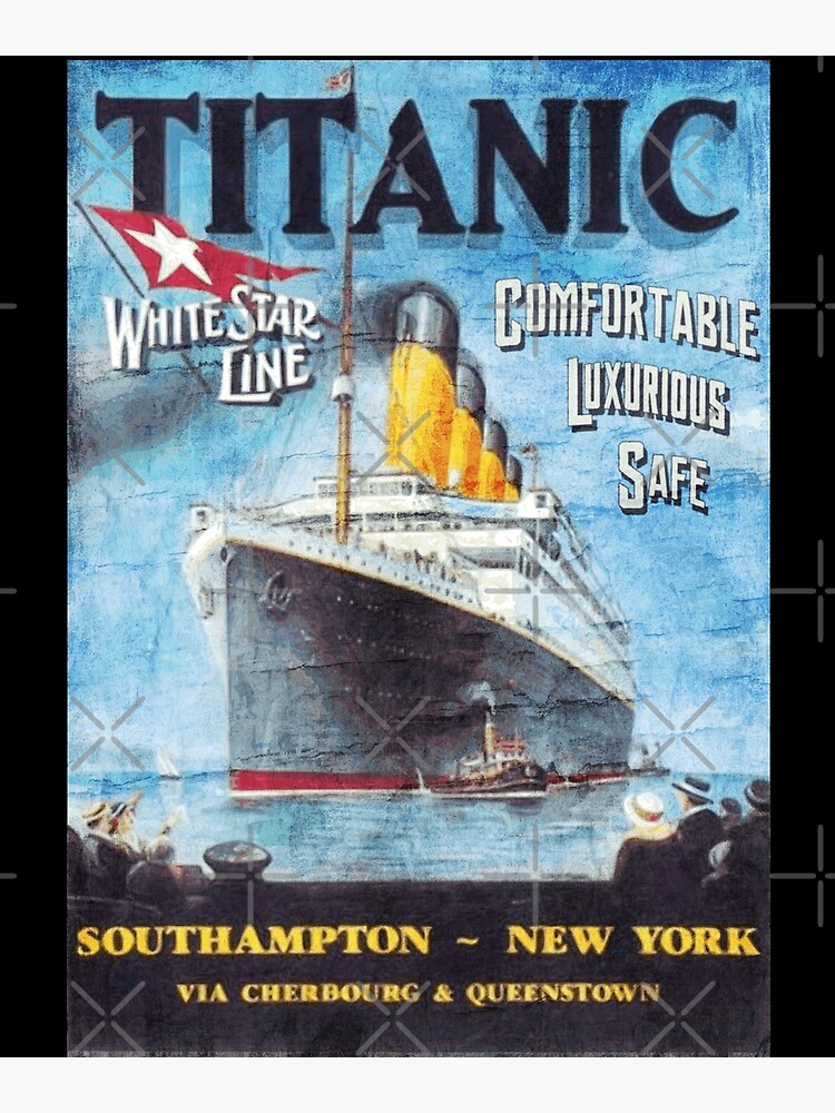 "Vintage Titanic Advert" Poster by TheAplus | Redbubble