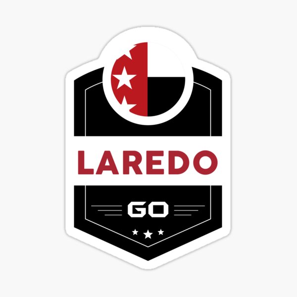"LAREDO FLAG" Sticker for Sale by MarkMotta | Redbubble