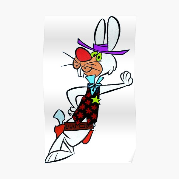 "Ricochet Rabbit Retro TV Cartoon" Poster for Sale by K1Store | Redbubble