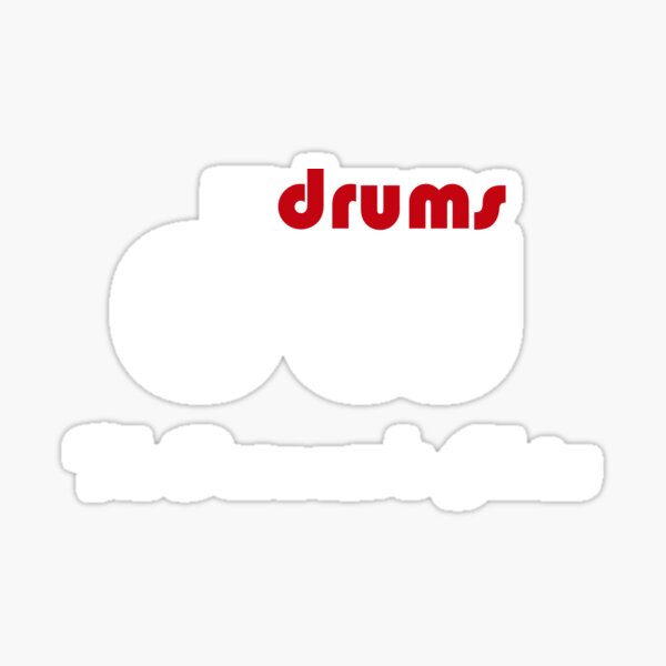 "DW Drums The Drummer's Choice" Sticker for Sale by leadersshop | Redbubble