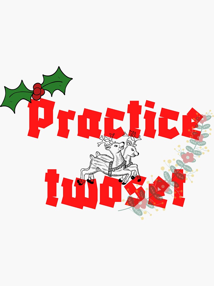 "twosetviolin practice" Sticker for Sale by azizallalcha | Redbubble