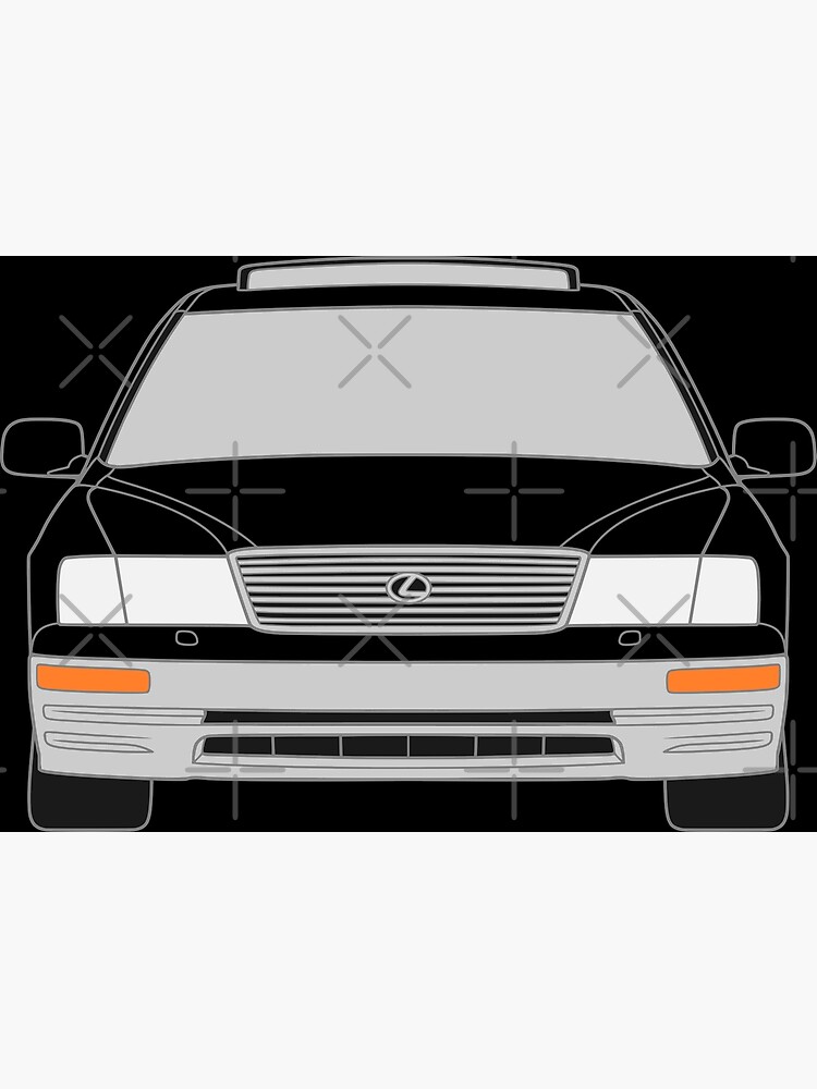 "Lexus LS400 XF20 1994-1997" Poster by EdimDesign | Redbubble