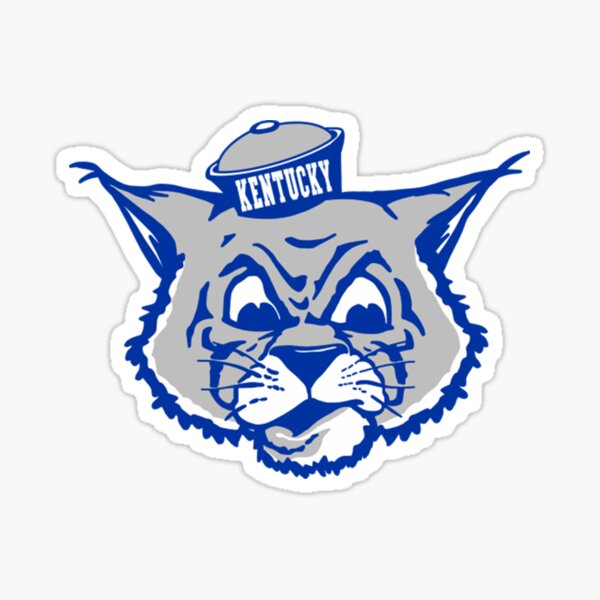 "University Of Kentucky T-ShirtKentucky Wildcat" Sticker for Sale by ...