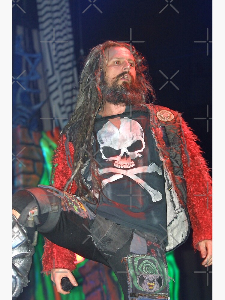 "Rob Zombie Photograph" Sticker for Sale by ConcertImages | Redbubble