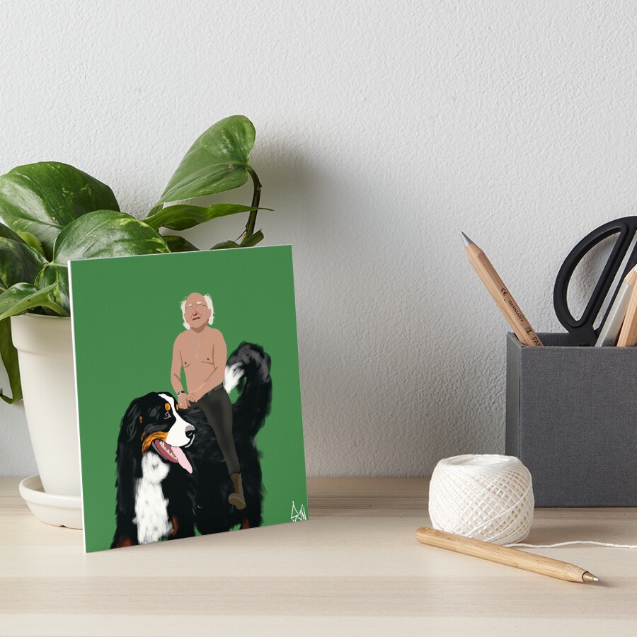 "The Phoenix Park Ranger - Michael D " Art Board Print by SJNArt ...