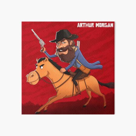 "cartoon arthur morgan red dead redemption 2 fanart illustration " Art ...