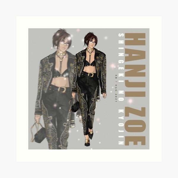 "Hanji Zoe - AOT series" Art Print for Sale by memento-AB | Redbubble