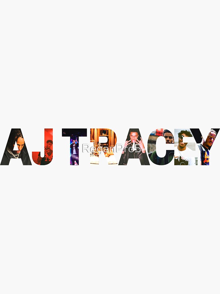 "aj tracey t shirt | sticker" Sticker by ReganPro5 | Redbubble