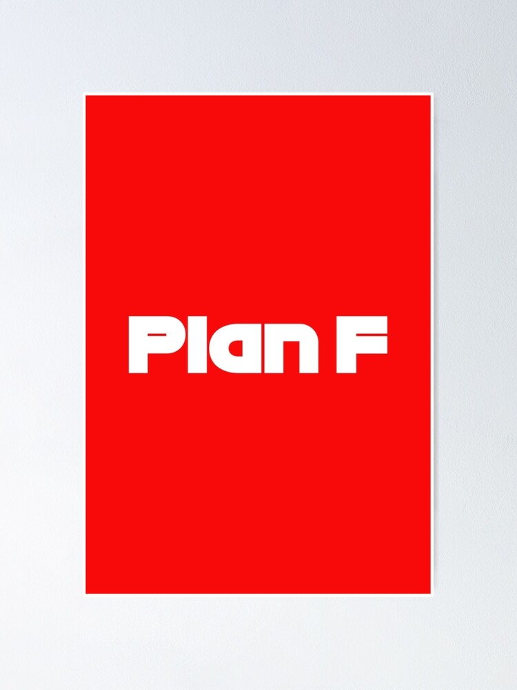 "Plan F - Radio Scuderia" Poster for Sale by F440 | Redbubble