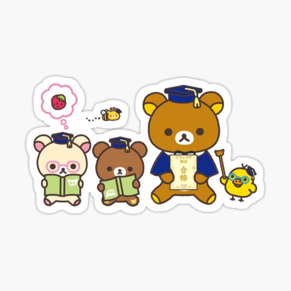 "Rilakkuma family" Sticker by Gamehamza | Redbubble