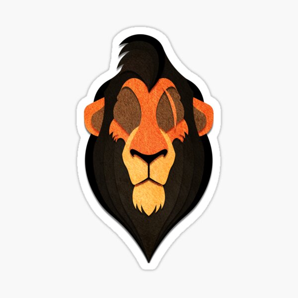 "Scar" Sticker by GemDaydreamer | Redbubble