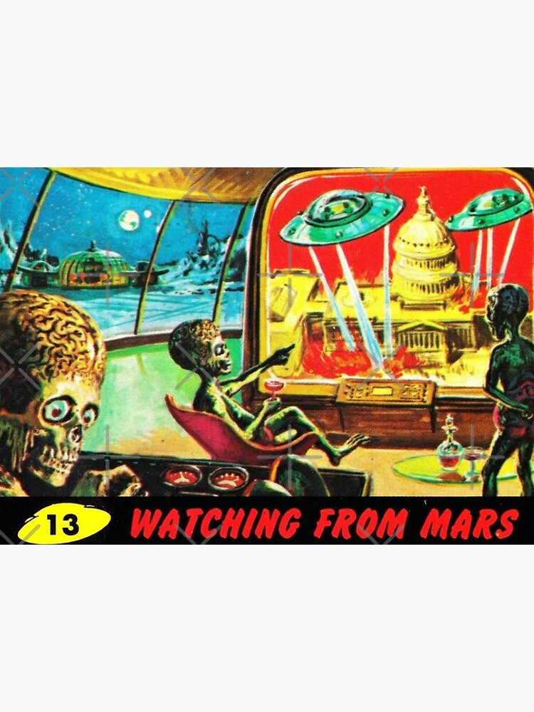 Watching from mars, congress, destruction, mars attack, ufo, flying ...
