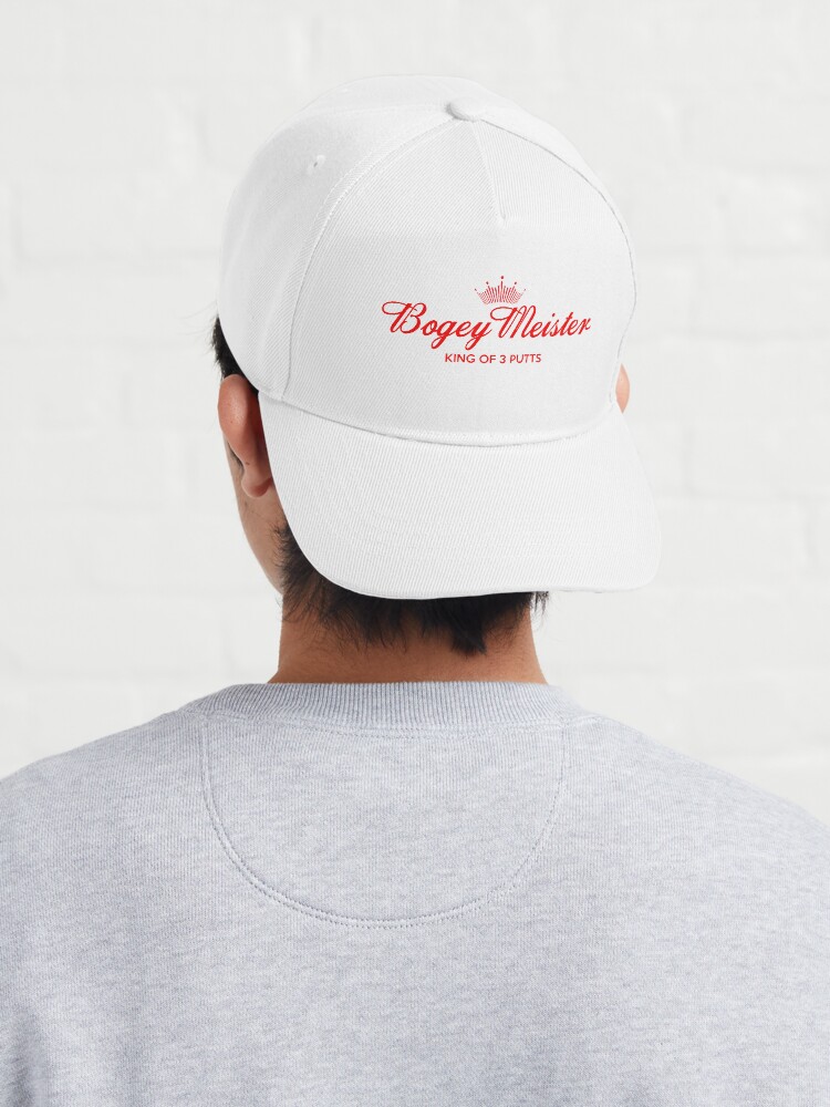 "Bogey Meister King of 3 putts" Cap for Sale by goodtogotees | Redbubble