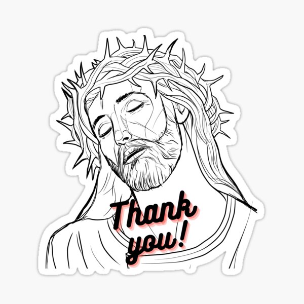 "Jesus appreciation" Sticker for Sale by StudiobyBruce | Redbubble
