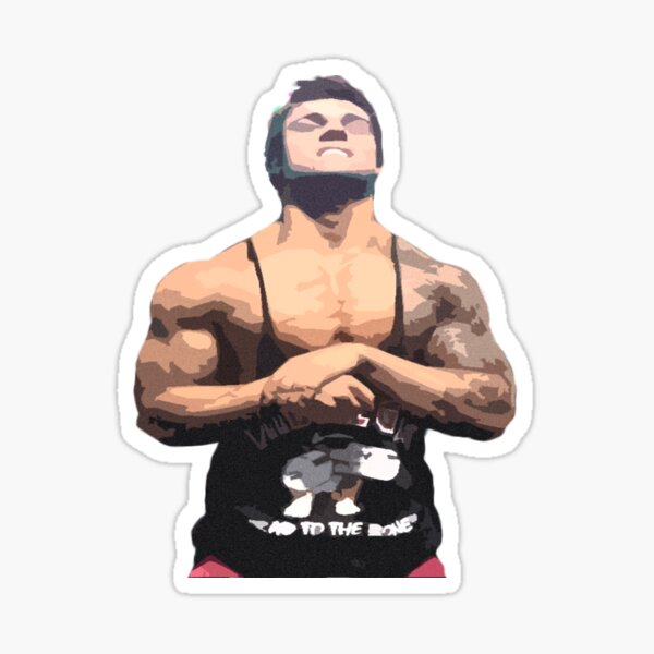 "Shredded Zyzz" Sticker for Sale by MuayTastic | Redbubble