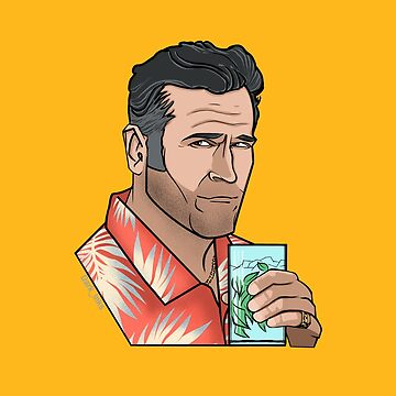 "Sam Axe - Burn Notice" Essential T-Shirt for Sale by Dark-Inks | Redbubble